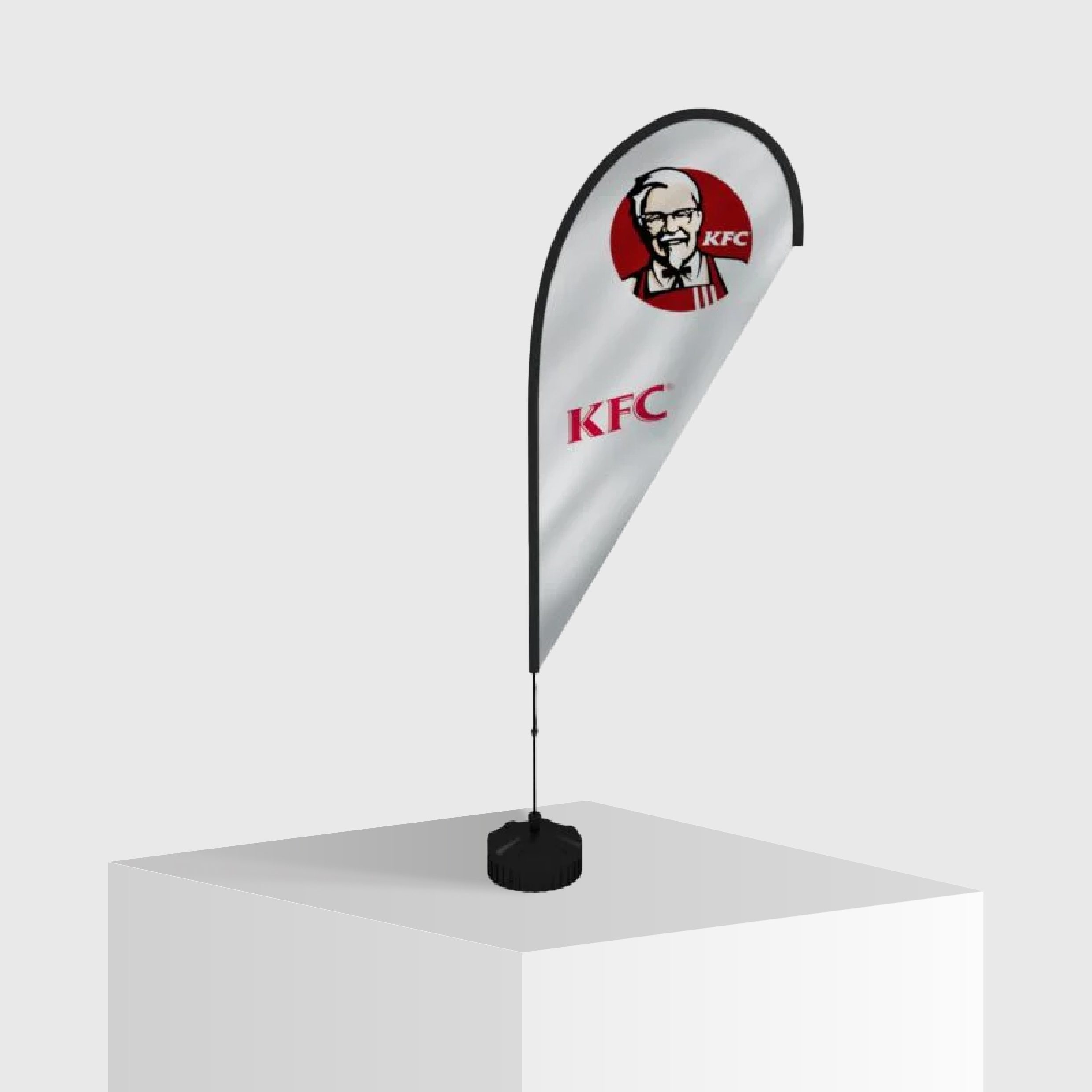 Custom Printed Teardrop Flags | Merchatura
